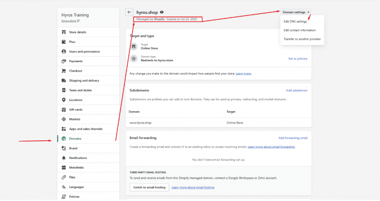 Adjusting Tracking Domains | Hyros Documentation