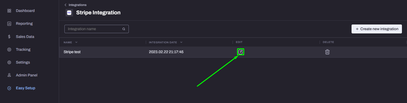 Stripe Integration Hyros Documentation
